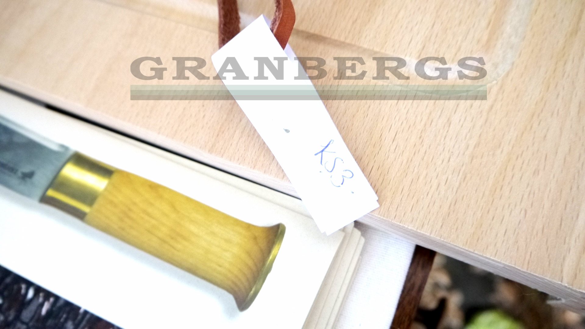 Granbergs - Knivsmed Stromeng Samekniv 3.5'' Komplett Knife KS-3